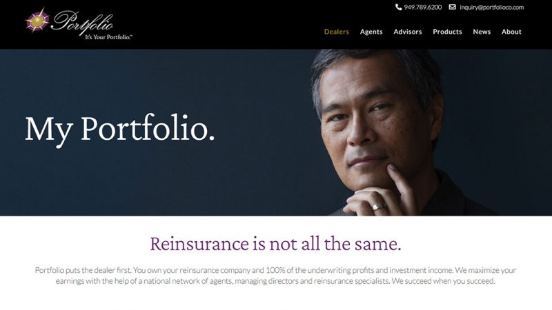 Portfolio Unveils New Reinsurance Website - Portfolio Reinsurance